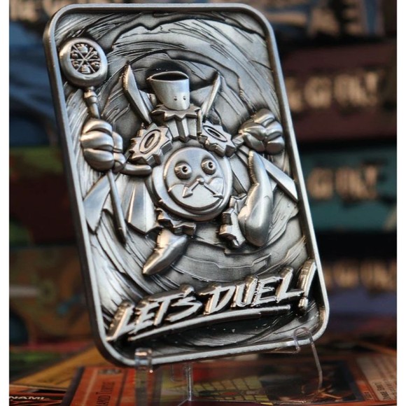 Konami | Art | Yugioh Time Wizard Metal Card Silver Ingot Limited ...